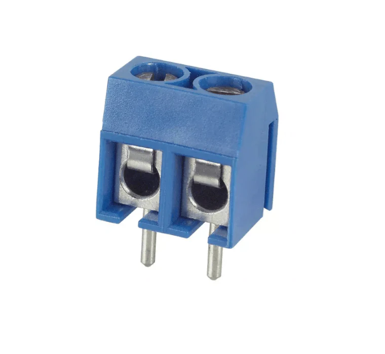 Terminal clema 2 pines 2p Bornera – Electrónica y Más