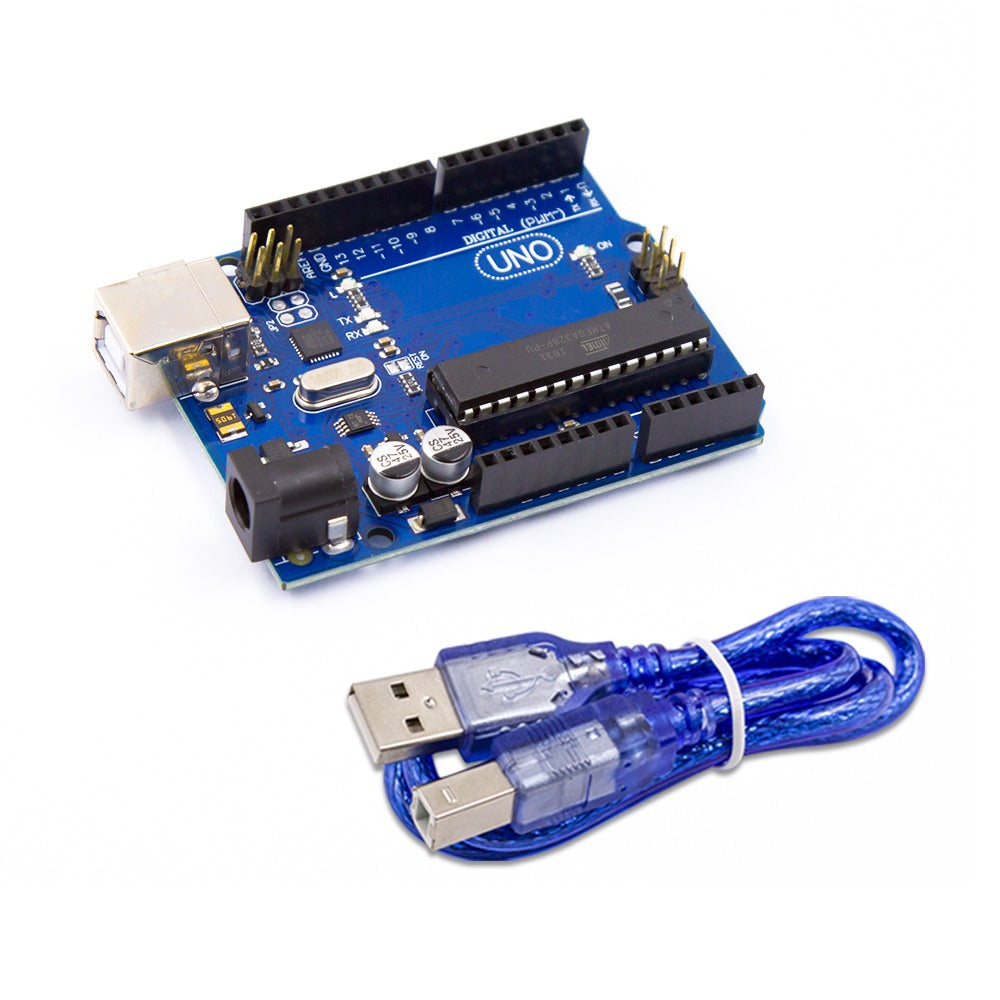 Arduino Uno + Cable USB DIP desmontable – Electrónica y Más